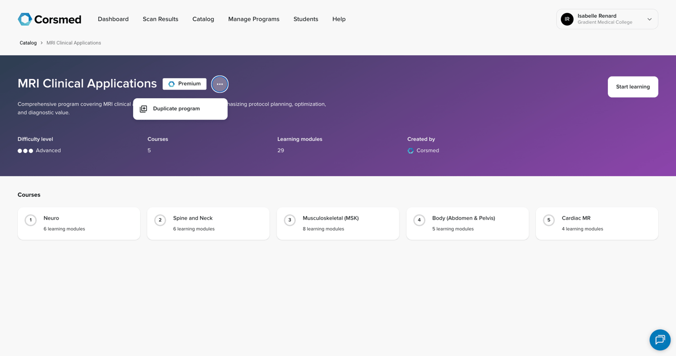 Customize an Existing Program