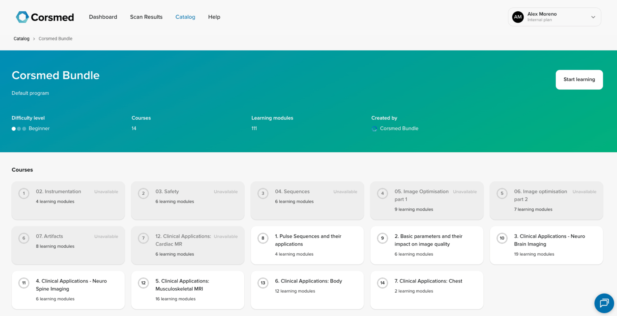 MRI Bundle: Navigate the Platform
