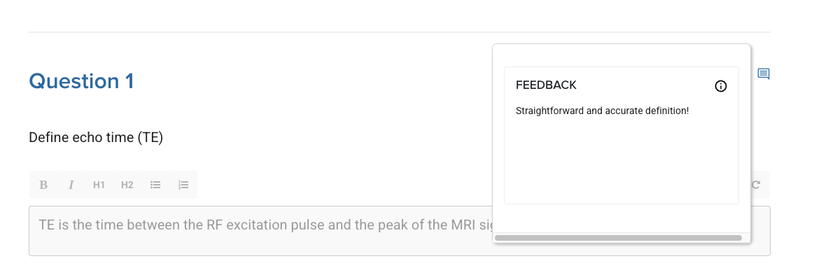 View Grade and Instructor Feedback